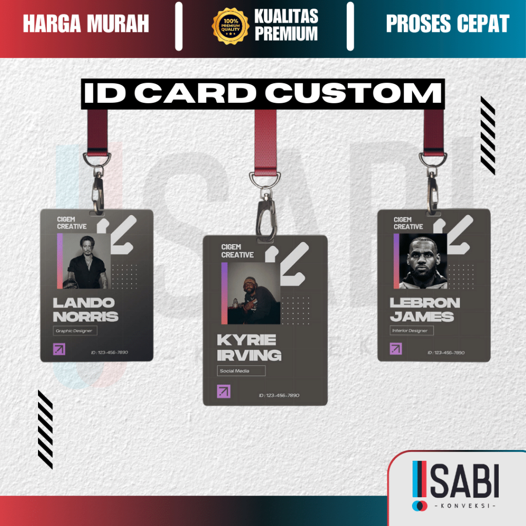 Custom ID CARD PVC CUSTOM ID CARD CARD | Shopee Philippines