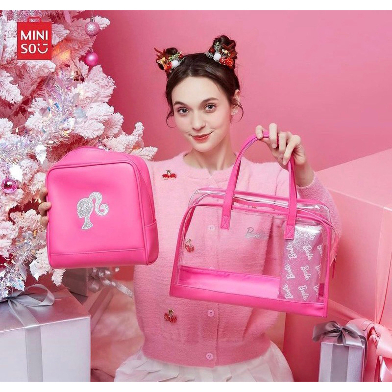 MINISO X BARBIE BIG BAG | Shopee Philippines