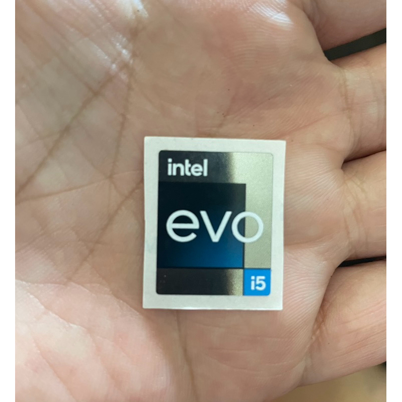 Original intel Core i5 EVO 12/13th gen logo Sticker | Shopee Philippines