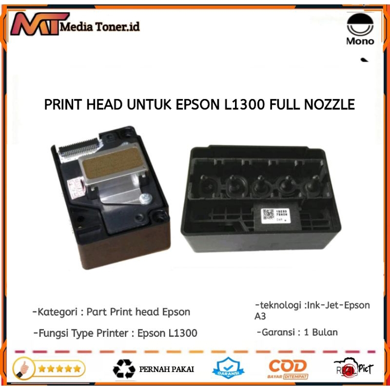 Print Head Epson L1300 Nozzle check Full Guaranteed | Shopee Philippines