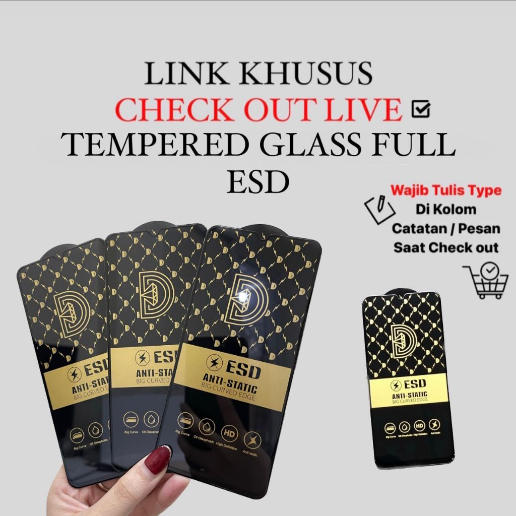 Live TEMPERED ESD LINK - TEMPERED GLASS FULL ESD SPECIAL CO LIVE (MUST ...