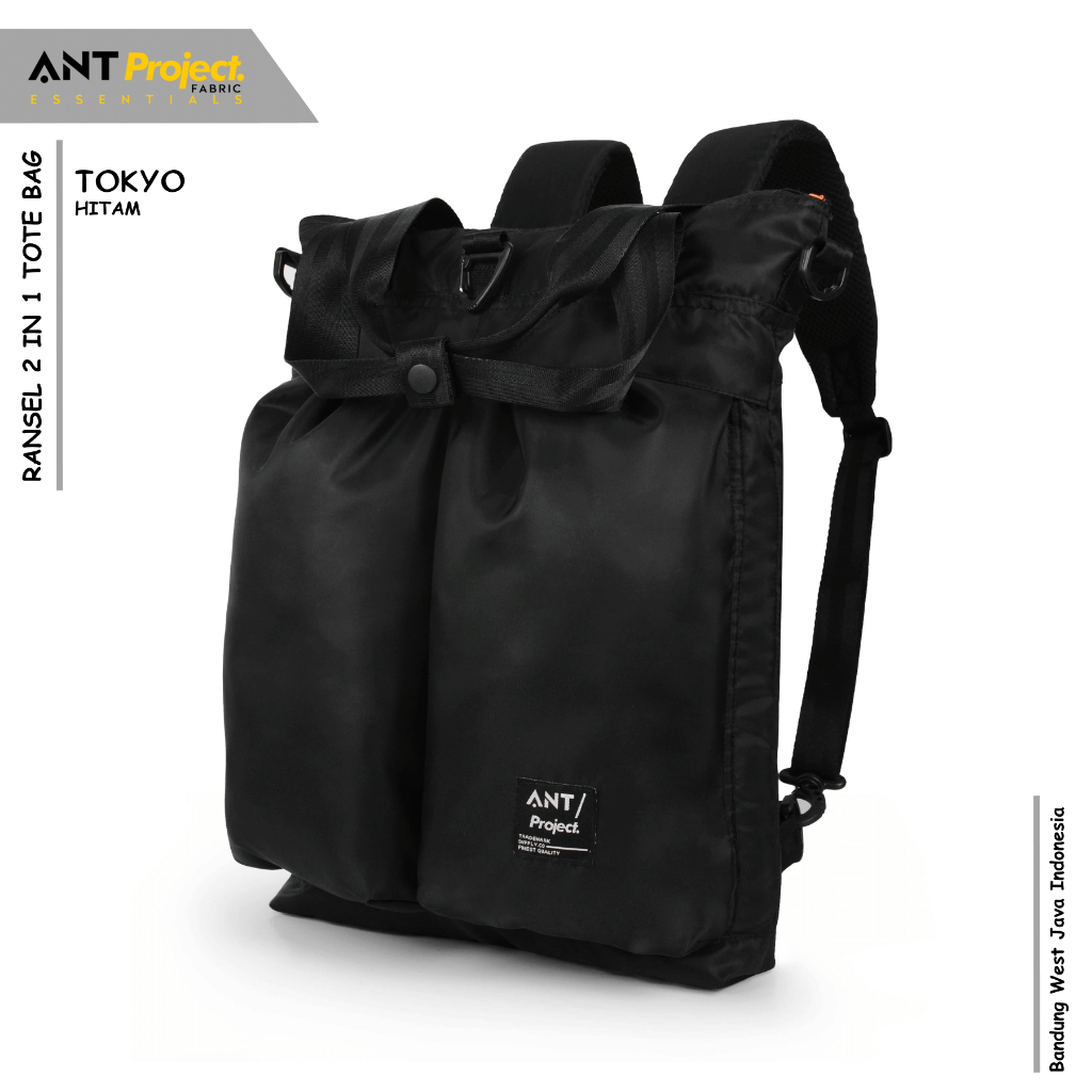 ANT PROJECT - TOKYO 2 in 1 Men's Backpack - Men's Backpack | Shopee ...