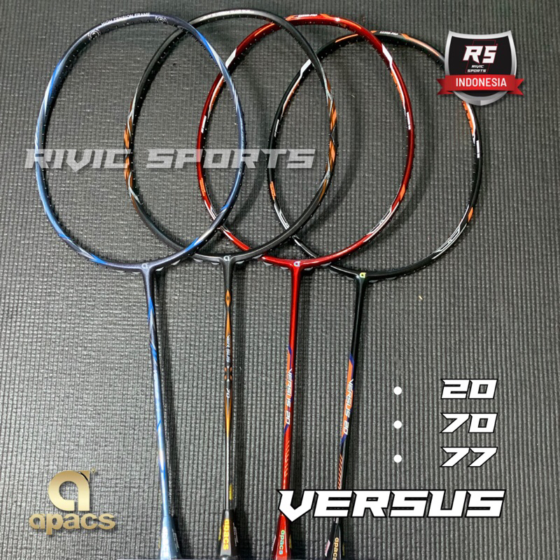Apacs Racket VERSUS 20 70 77 35LBS Badminton Racket Original 100% ...