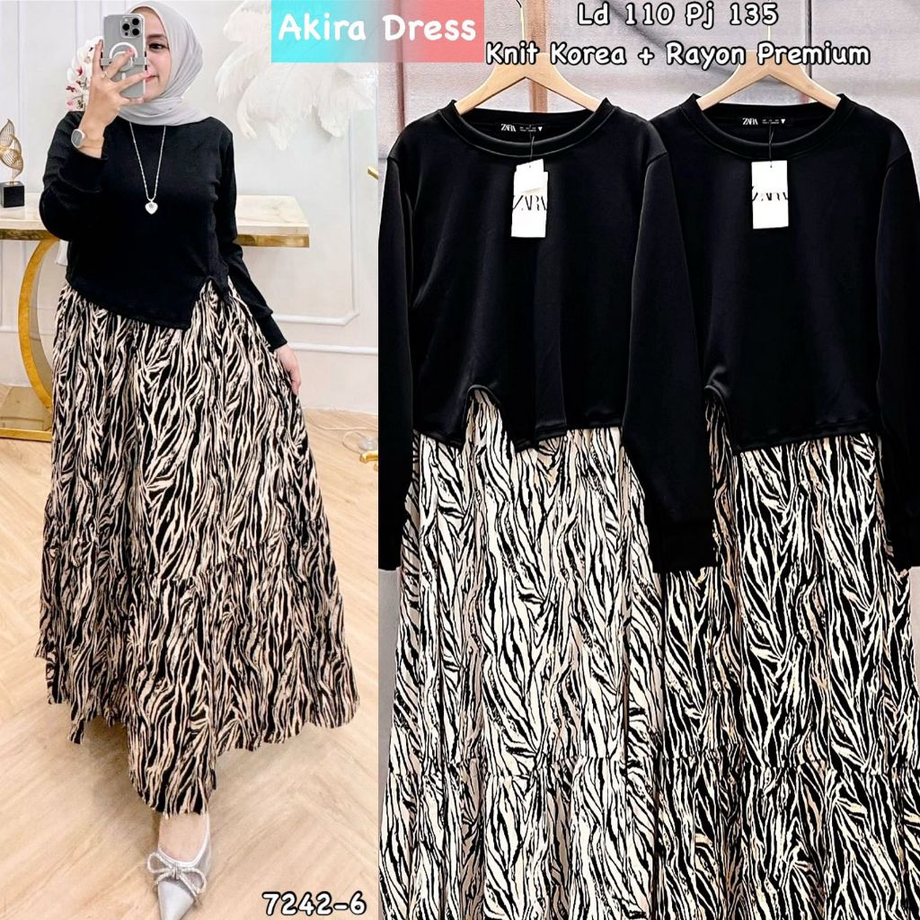 Akira Dress (LABEL ZA*A) | Shopee Philippines