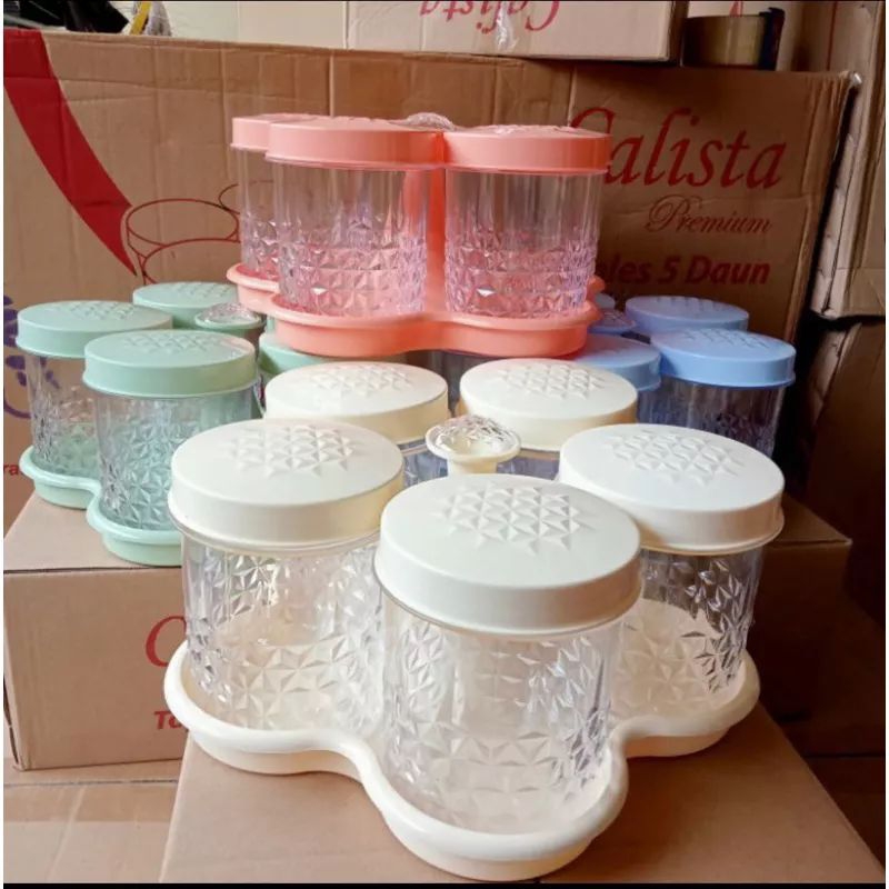 Plastic JAR / EID JAR / 5 LEAF CALISTA JAR | Shopee Philippines