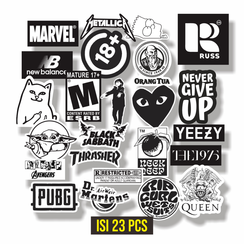 Aesthetic LAPTOP Pack Series Stickers | Hp TUMBLER Sticker | Laptop ...