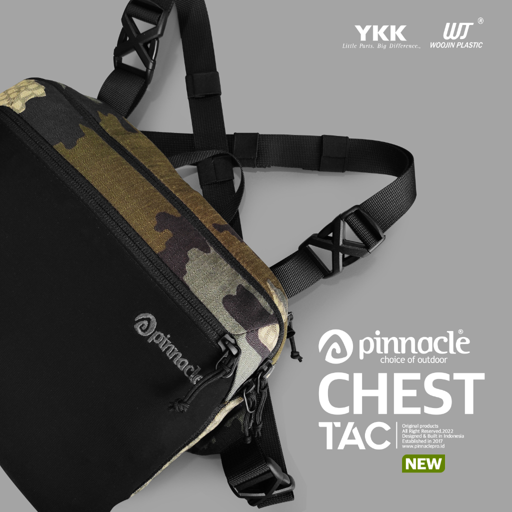 Pinnacle Pro Official Chest Day Tac - Camo | Shopee Philippines