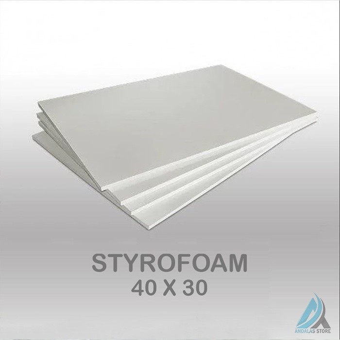 40x30x1cm Styrofoam Board Cork Sheet / Styrofoam 40x30 | Shopee Philippines
