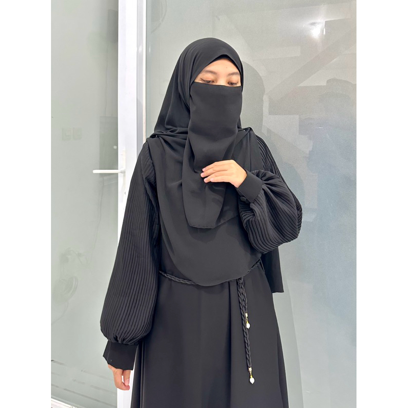LOKAL Arafah abaya/local temboro abaya/saudi typical abaya | Shopee ...