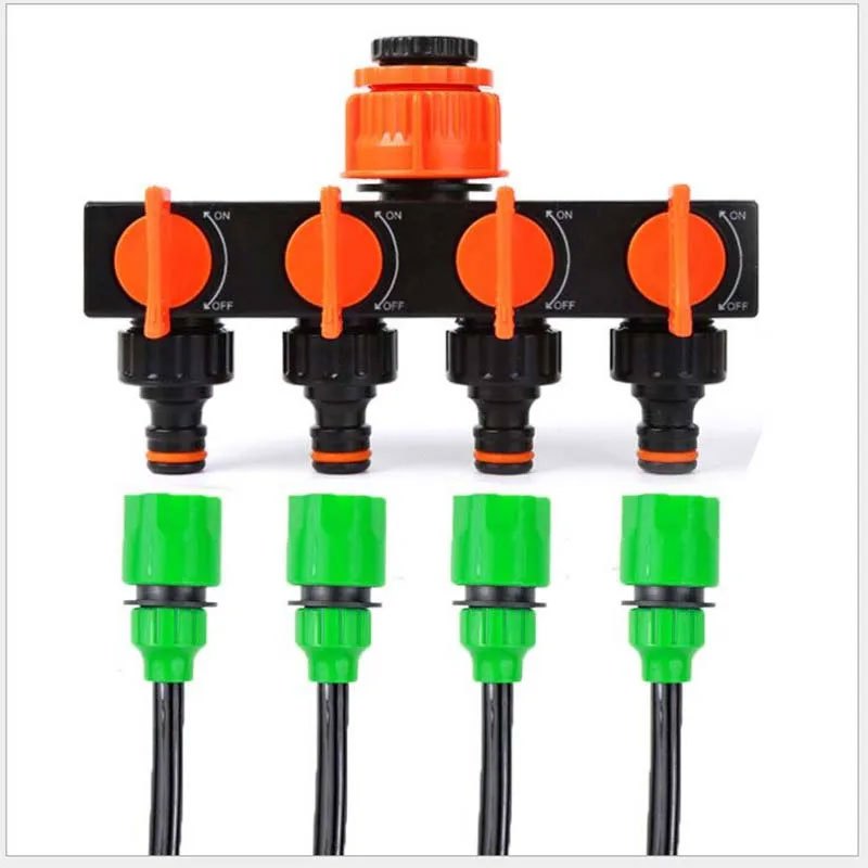 Driper Water Tap Control Connector Splitter Water Transfer Controller 4 ...