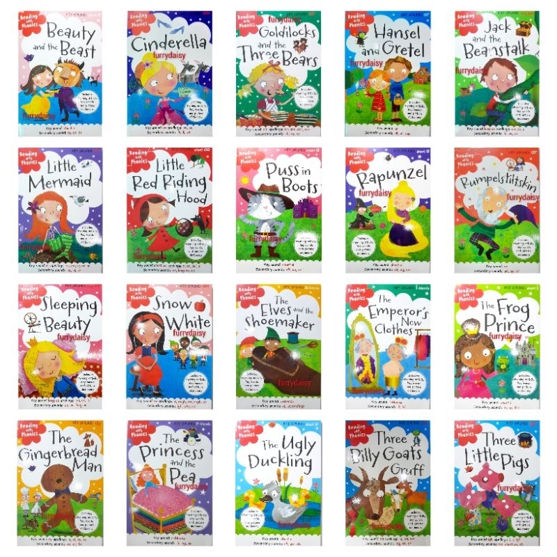 Fairy Tale Collection (Reading With Phonics) | Shopee Philippines