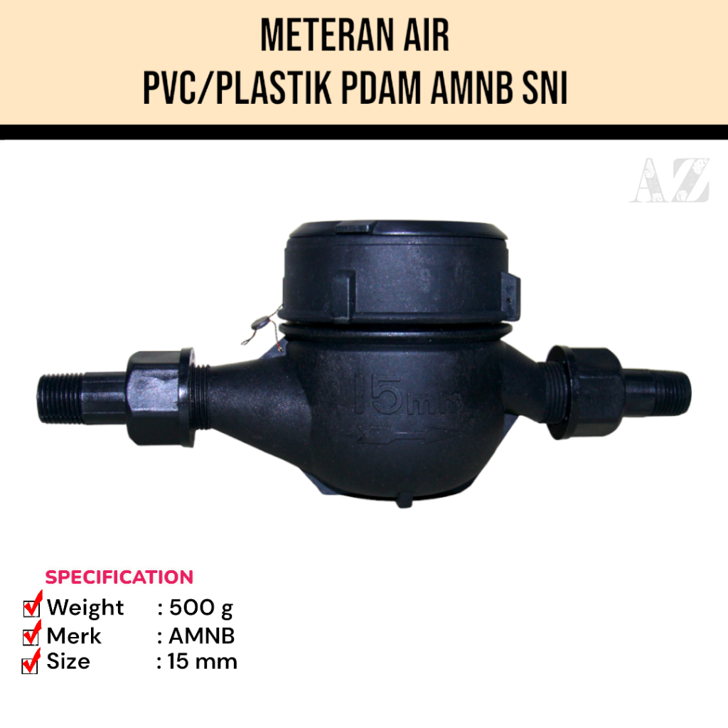 Miami SNI PVC Plastic Water Meter/MI SNI/MIAMIPAM PDAM Water Meter ...