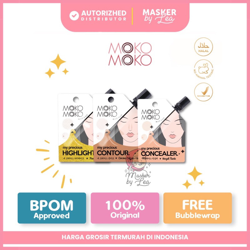 Radysa TGR - Moko Moko My Precious Contour Concealer Highlighter ...