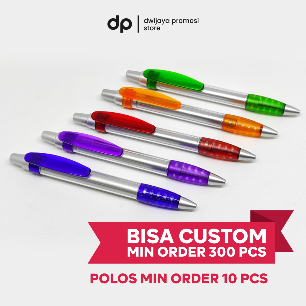 Plastic Insert Paper Pens (10Pcs) Plain/Custom Promotional Pens ...