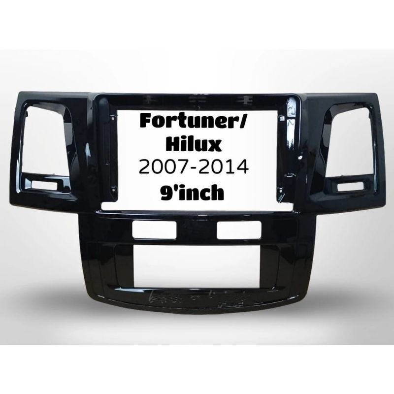 9 inch Android Head Unit Frame for Toyota Fortuner Toyota Hilux 2007 ...