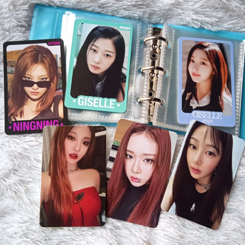 Photocard Aespa Official Welcome To My World Photocard Karina Giselle
