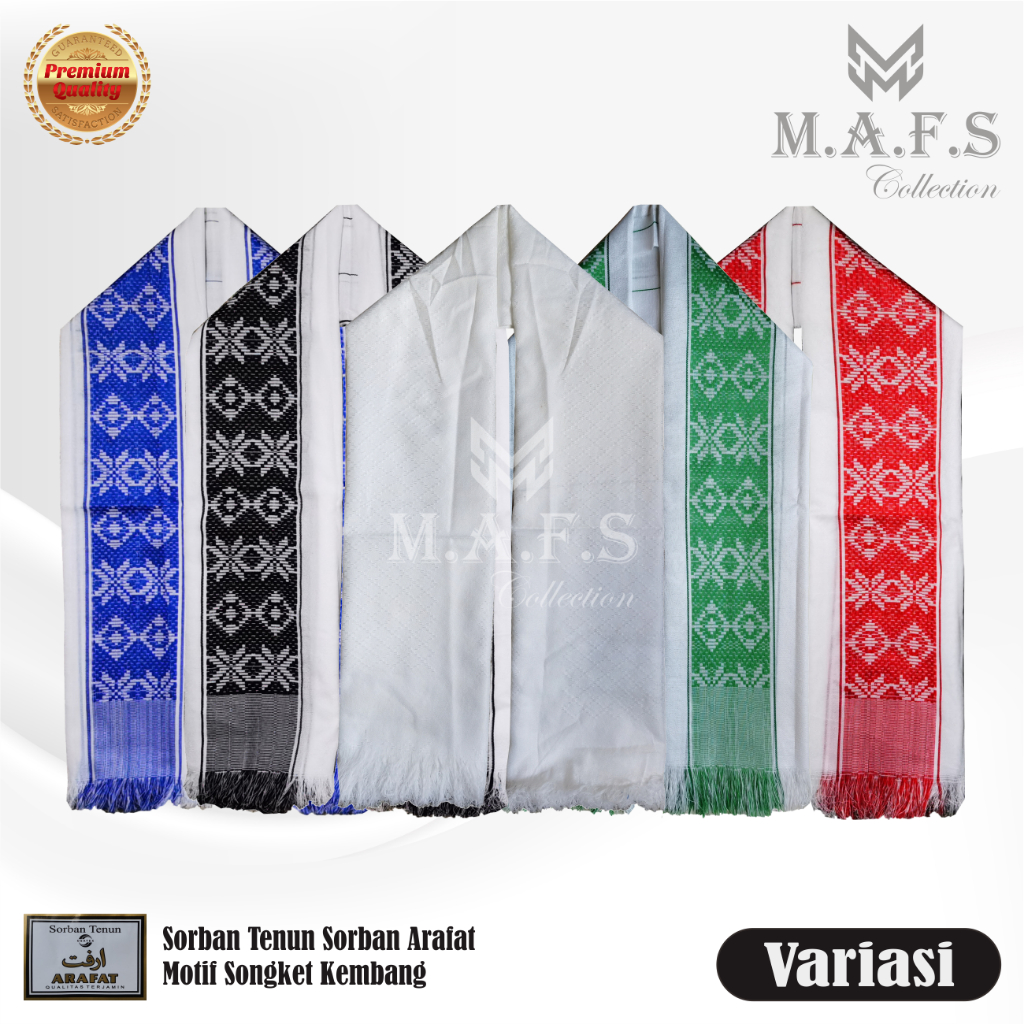 Woven TURBANS HAJJ TORBANS WHOLESALE PREMIUM SONGKET MOTIF TURBANS ...