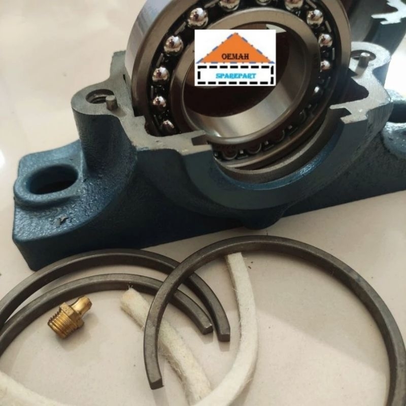PLUMMER BLOCK SN 506 BEARING HOUSING SN506 COMPLETE + SLEAVE ADAPTER ...