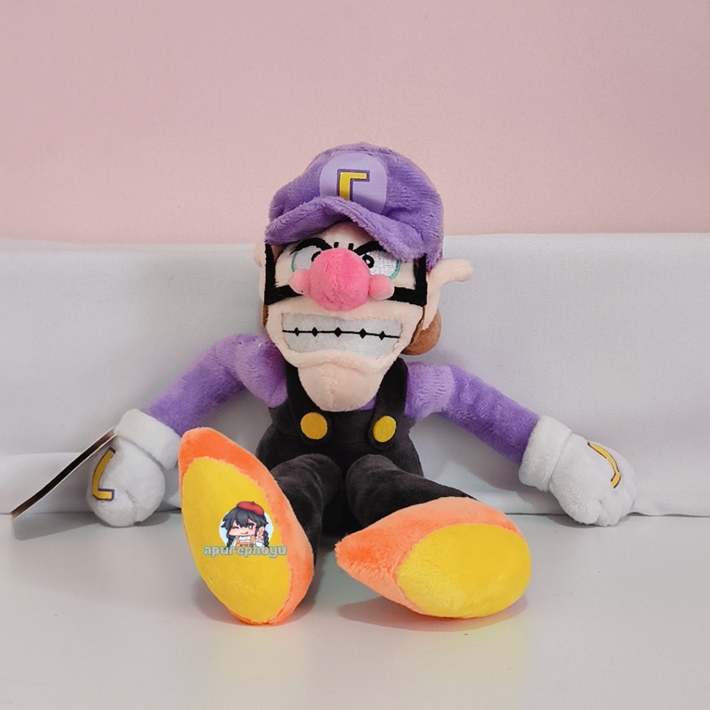 Super Mario Doll All Star Collection Waluigi San-Ei Plush | Shopee ...