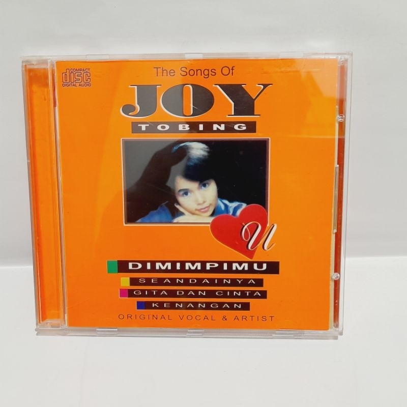 Joy Tobing CD - The Songs Of Joy Tobing In Your Dream (Oktopus Record ...