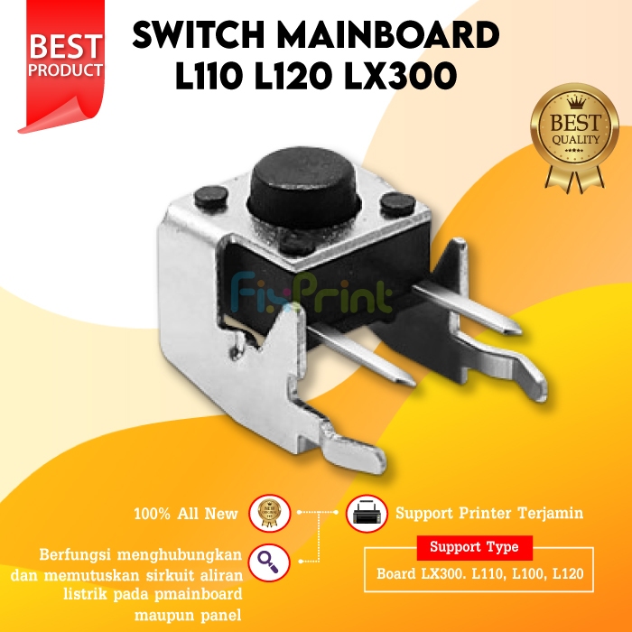 Epson Power On Off Mainboard Switch LX300 L100 L110 L120 L310 | Shopee ...