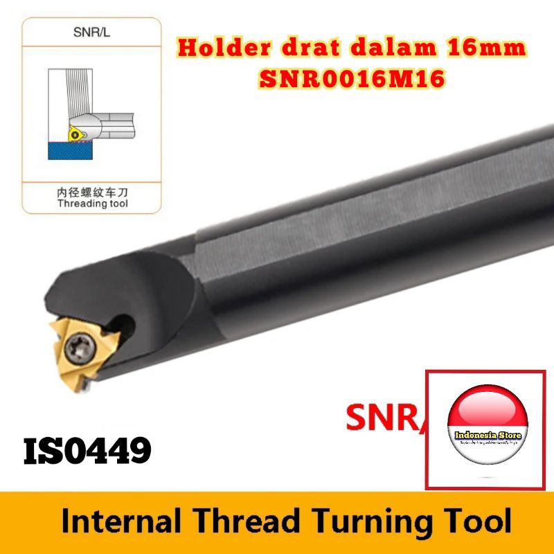 Thread Holder In 16mm SNR 0016M16 application insert MMT 16IR not 16ER ...