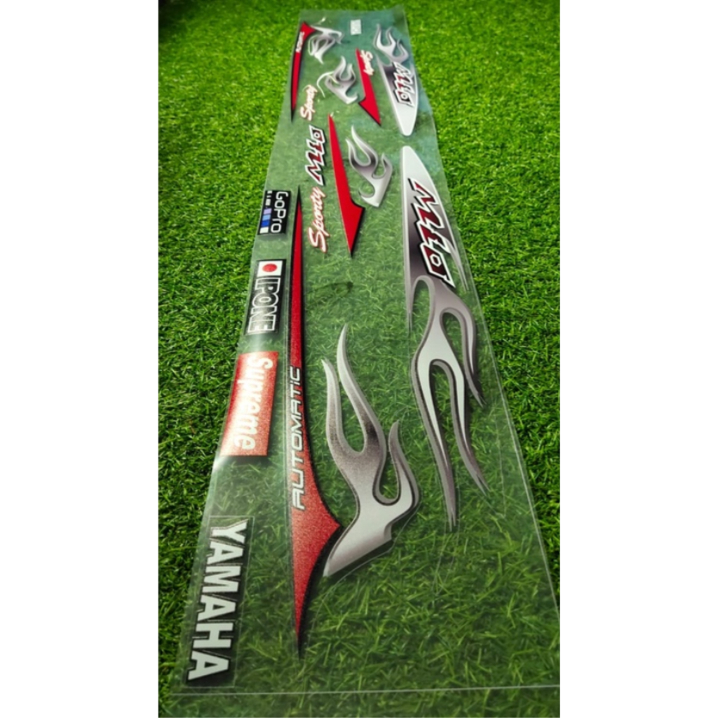 Product image TRANSPARENT STRIPING STICKERS WITH API MIO SPORTY / MIO ...