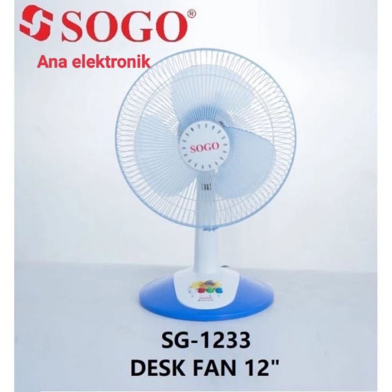 Sogo 12-inch Sitting Fan | Shopee Philippines