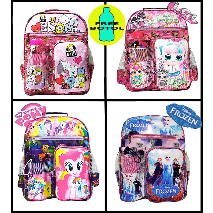 School Backpacks For Elementary School Children Character Girls free ...