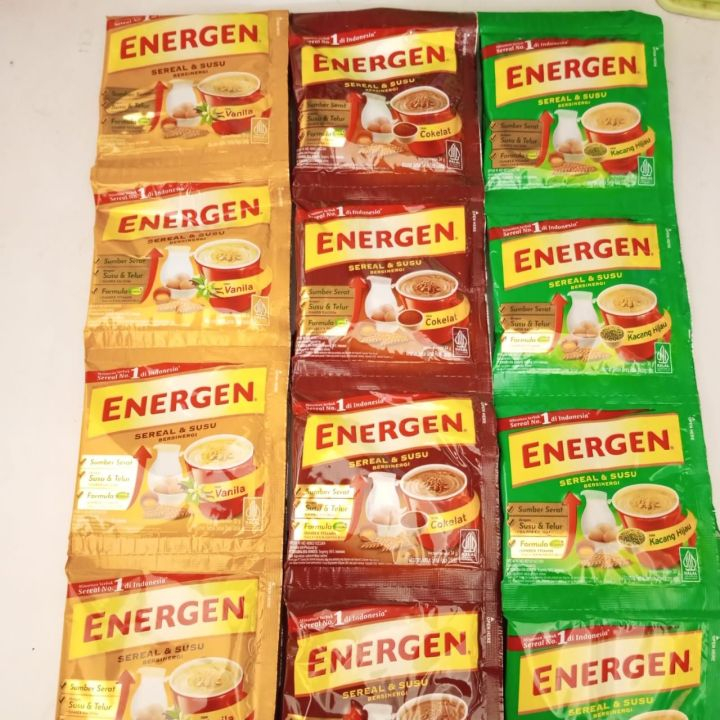 Energen Cereal Milk Assorted Flavors 10 Sachets @35gr | Shopee Philippines