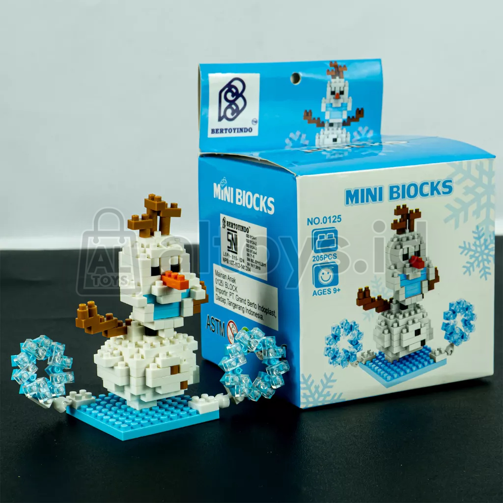 Mini Block Action Figure Bricks Toy Ironman Captain America Frozen Olaf ...