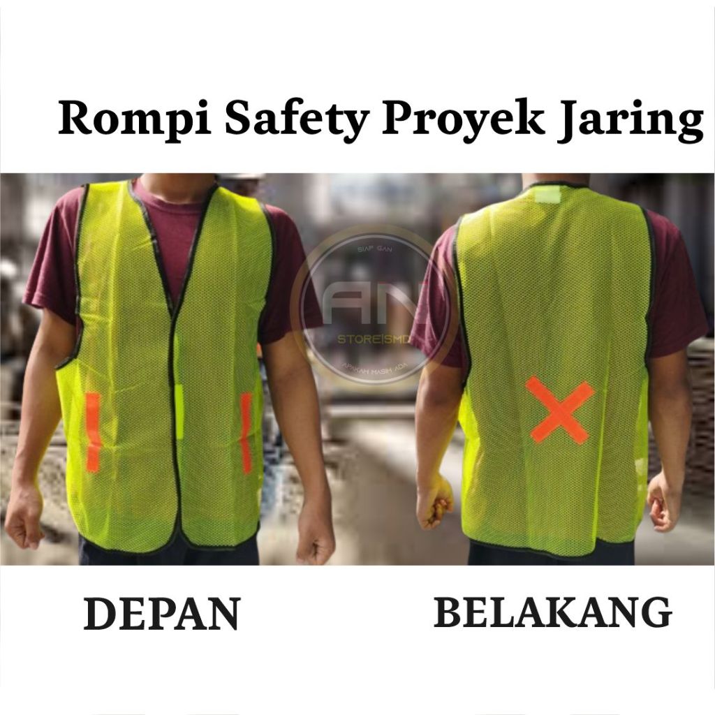 Mesh Project Safety Vest | Shopee Philippines