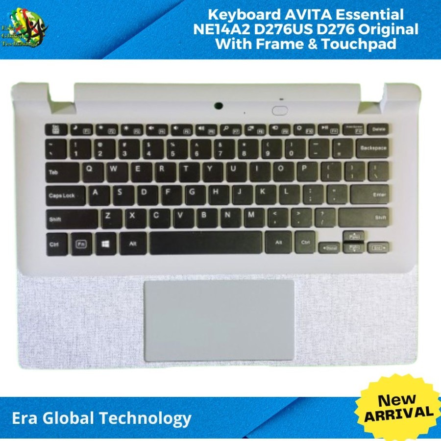 Keyboard AVITA Essential NE14A2 D276US D276 Original With Frame ...