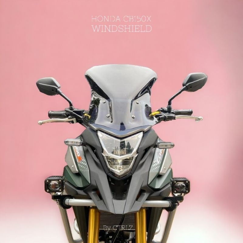 Cb150x Windshield Custom Model Bmw Visor Honda Cb 150x Shopee Philippines