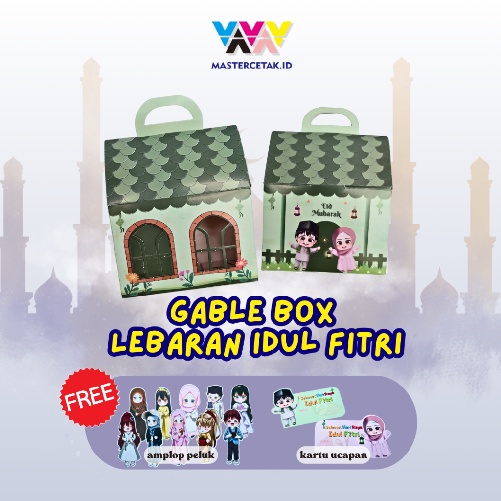 Gable Box Lebaran/Box Hampers Idul Fitri/Parcel Hari Raya | Shopee ...