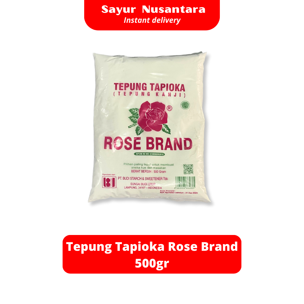 Rosebrand Tapioca Flour 500gr - Indonesian Vegetables | Shopee Philippines