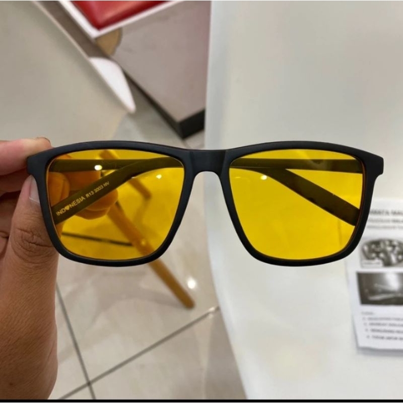 Quality Square Model Night Vision Glasses, Unisex for Men and Women ...