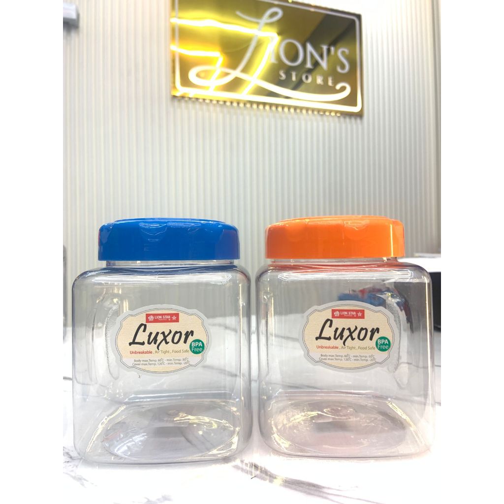 Lion Star PP-16 Luxor Square Candy Jar 801 (1100 ml) | Shopee Philippines