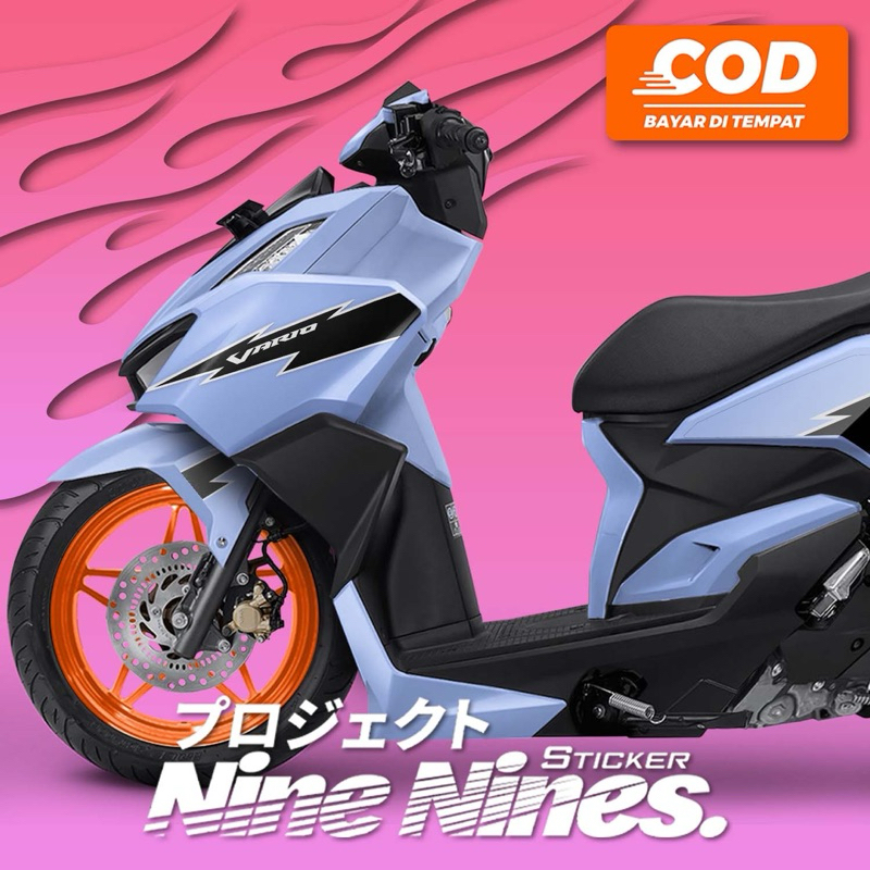 Striping Vario 160 Stickers Vario 160 Cutting Sticker Vario 160 2022 ...