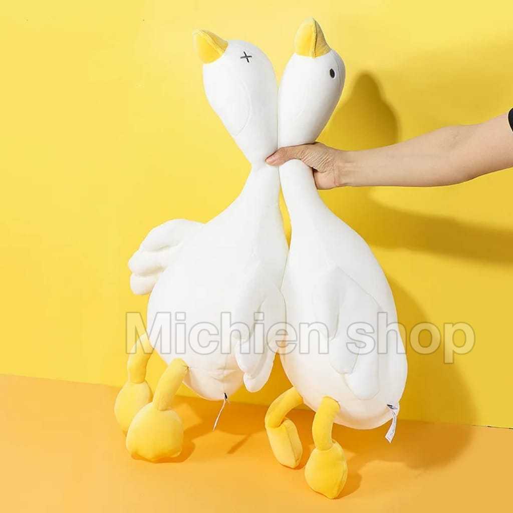Miniso Cute And Unique Goose Doll White Goose Series | Shopee Philippines