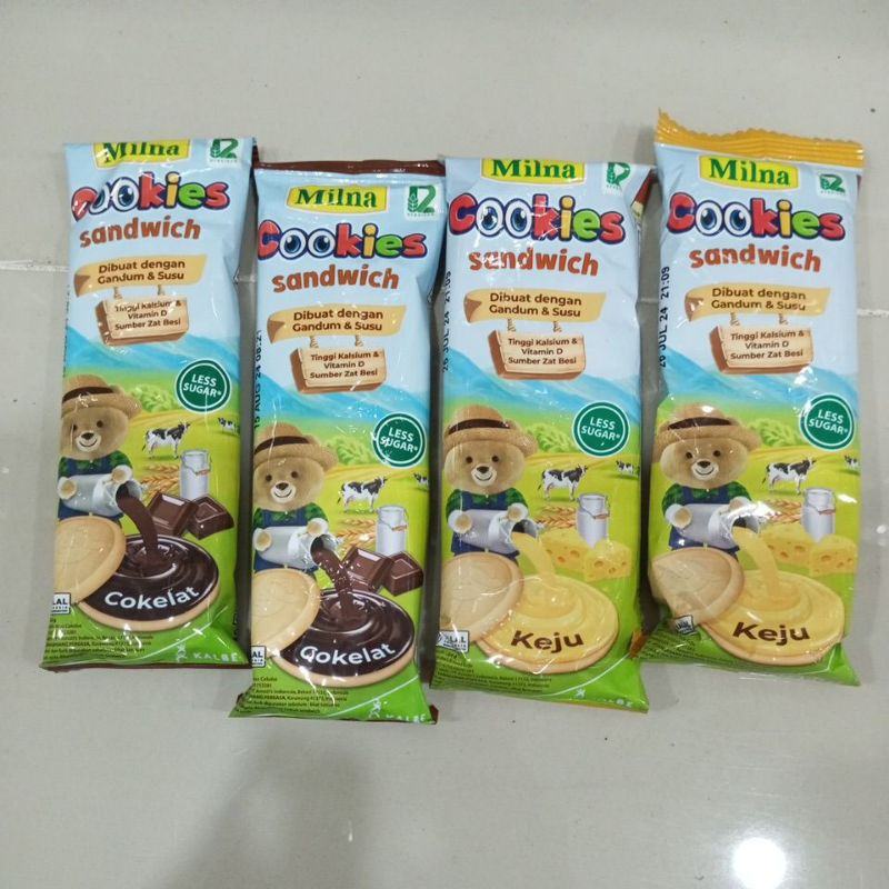 MILNA COOKIES CHEESE SANDWICH | Shopee Philippines