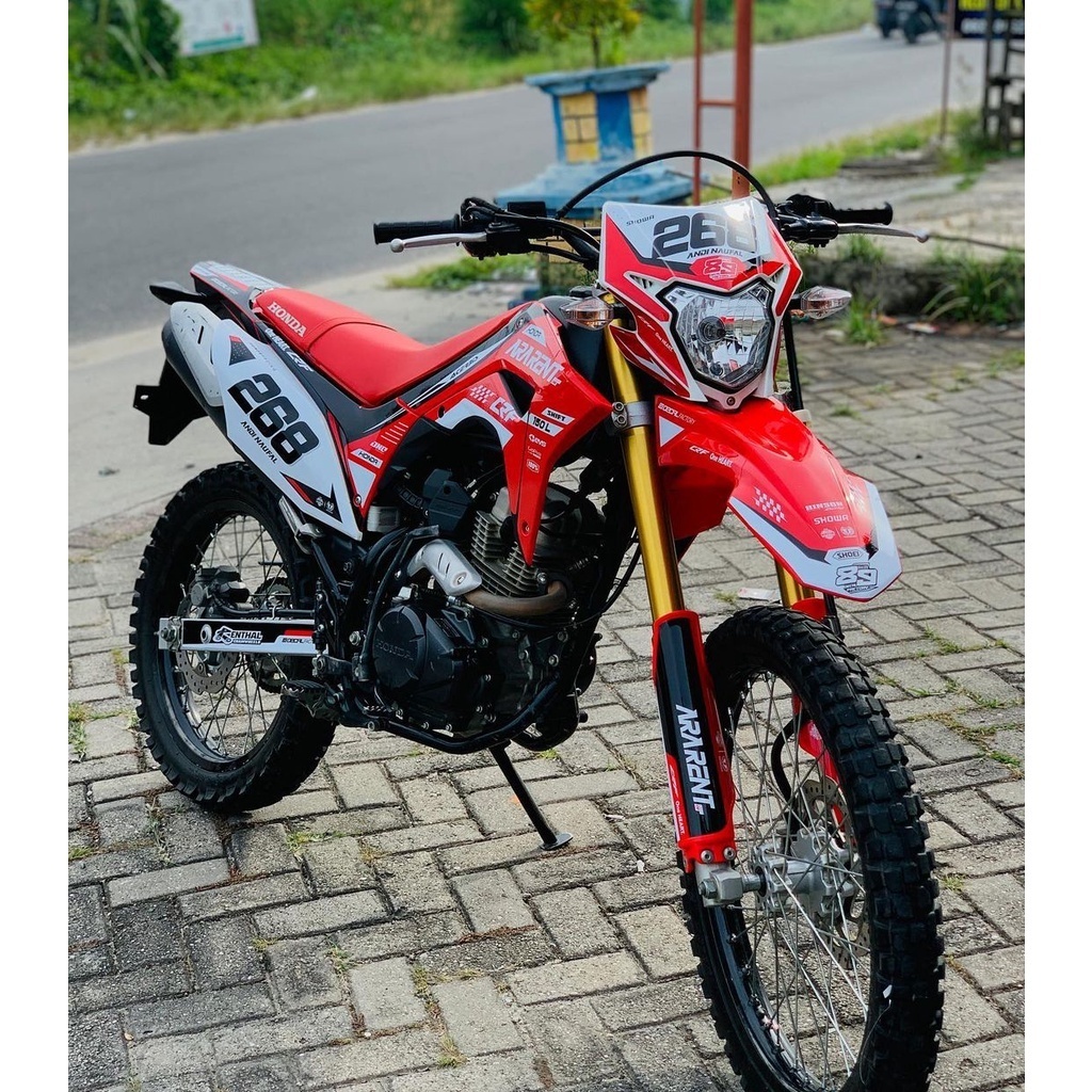 Decal/sticker CRF 150L/CRF450/WR155/DTX/KLX gordon /KLX BF full body ...