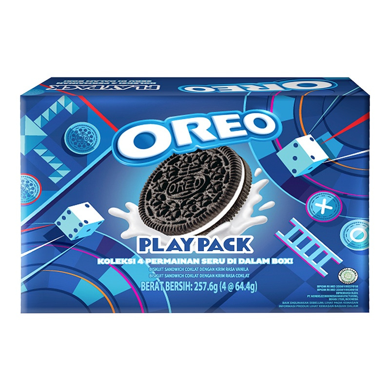 Oreo PLAYPACK (OREO VANI CHOC PLAYPACK 4X64.4G) | Shopee Philippines