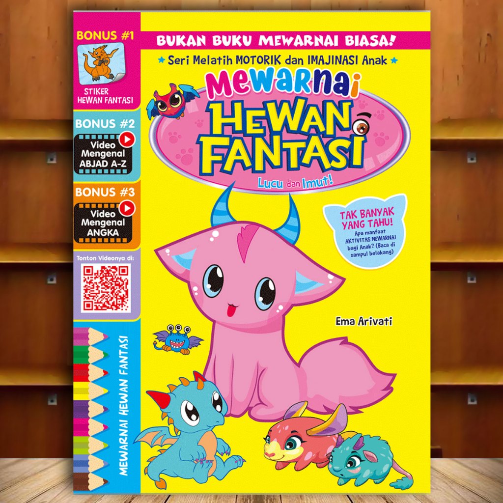 COLORING BOOK: CUTE AND CUTE FANTASY ANIMALS | Shopee Philippines