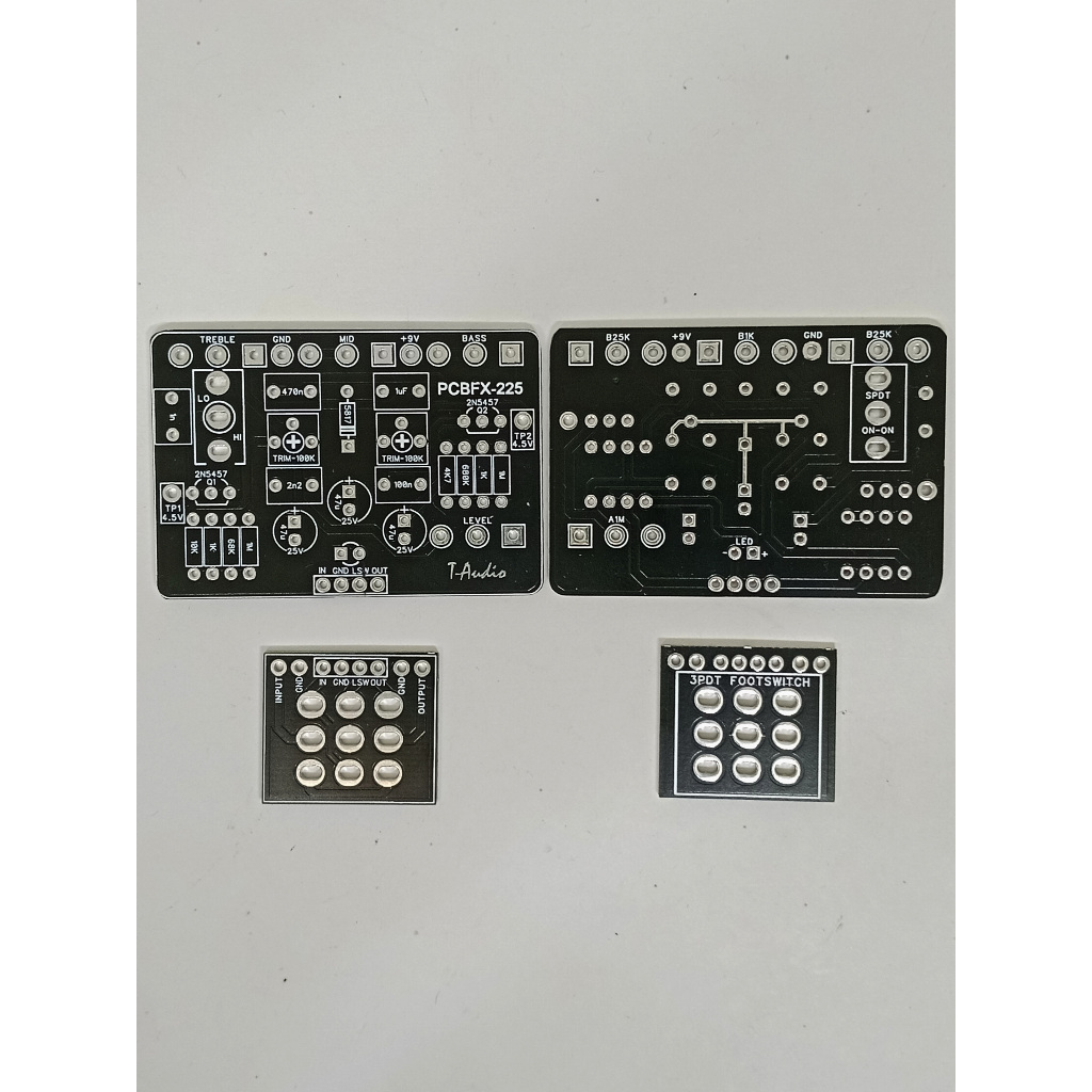 T-audio PCBFX-225 Based on Deadastranaut Bassman Preamp Emulator Pedal ...