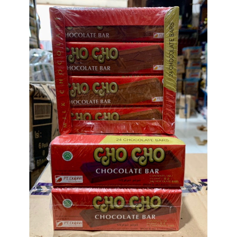 Cho cho Chocolate Bar (1 pack contains 24 pcs) | Shopee Philippines