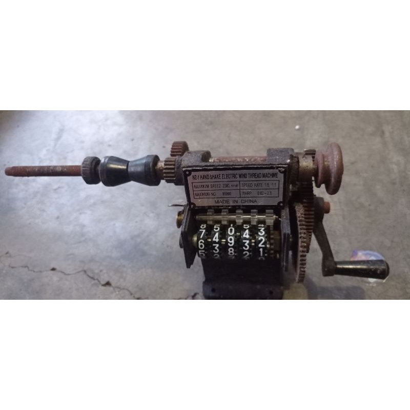 MESIN Manual Number Dynamo Winding Machine | Shopee Philippines
