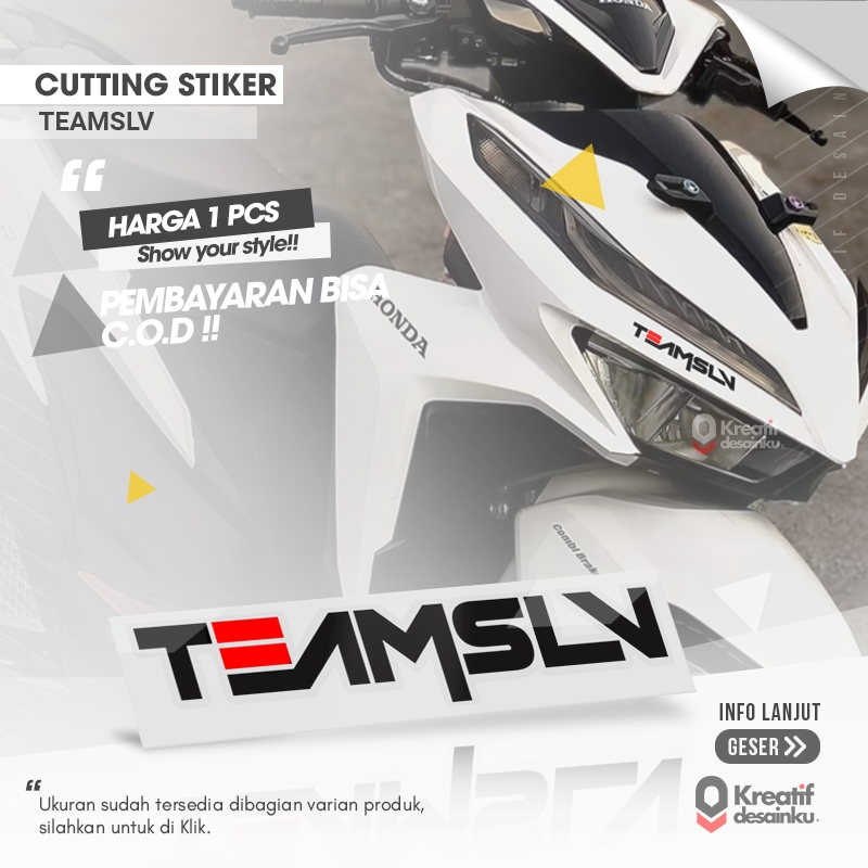 Cutting Stickers Teamslv Motorcycle Car Variations Sticker Veriasi ...