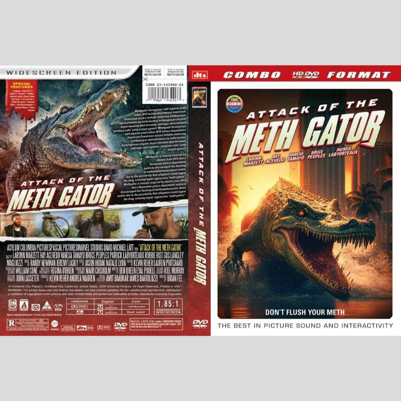 Attack OF THE METH GATOR Film Cassette (2024) | Shopee Philippines