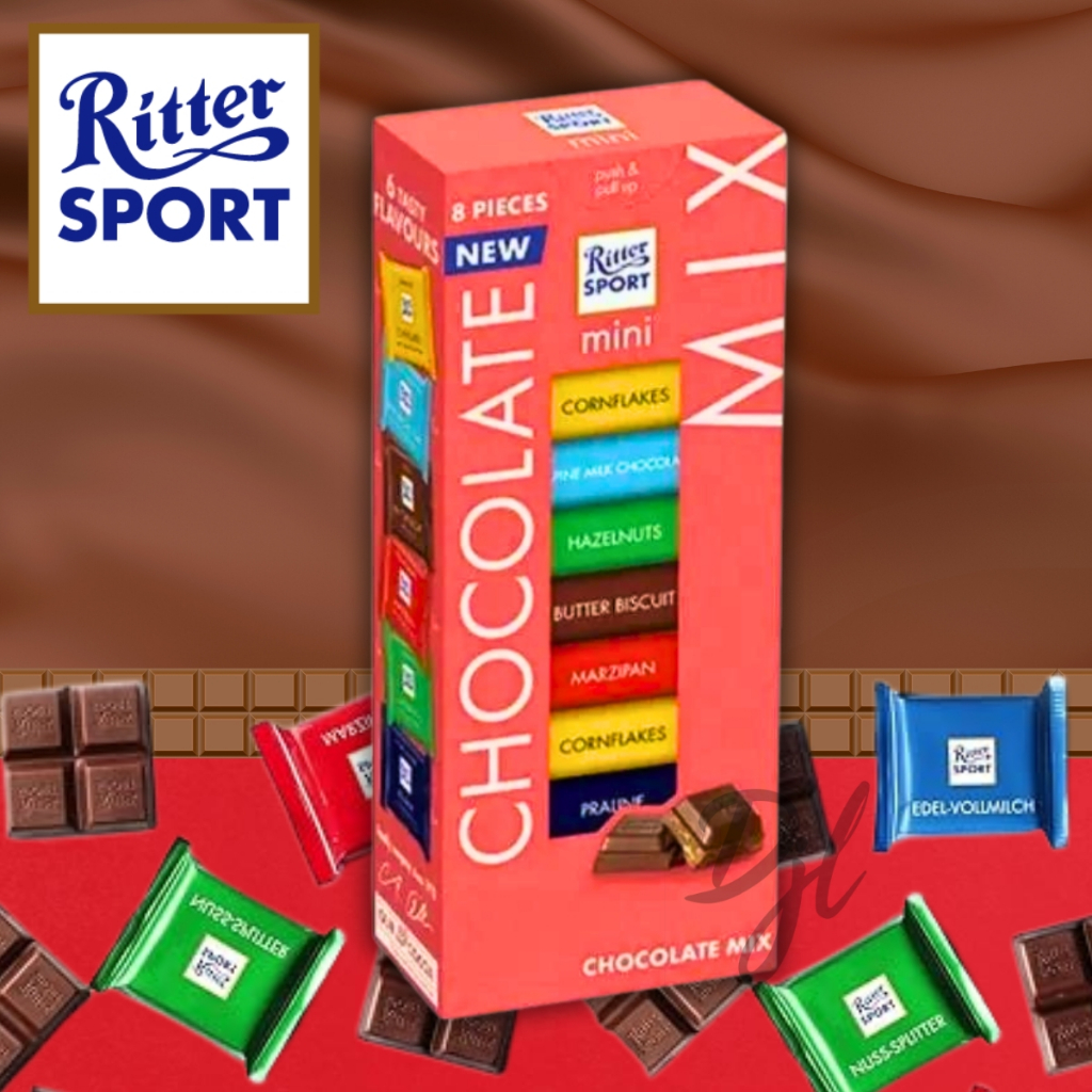 Ritter Sport Mini Tower Color 133g 1 Pack | Shopee Philippines